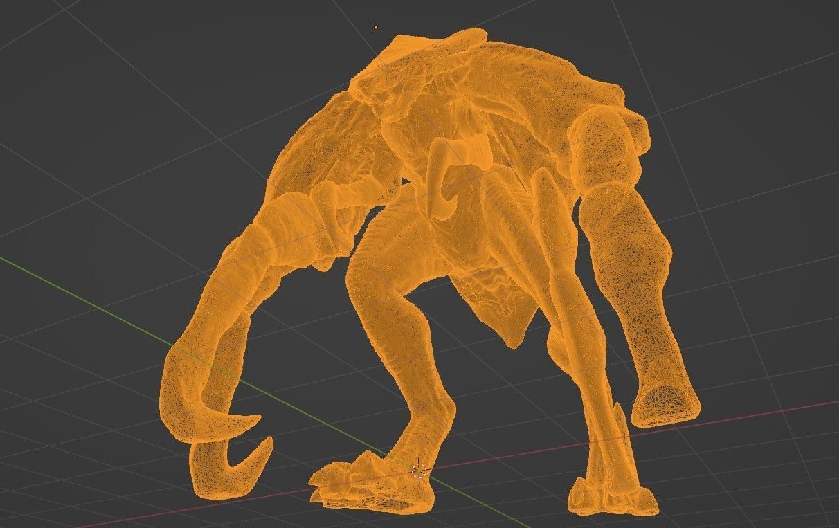 The MUTO from Godzilla 2014 3D model 3D printable | CGTrader