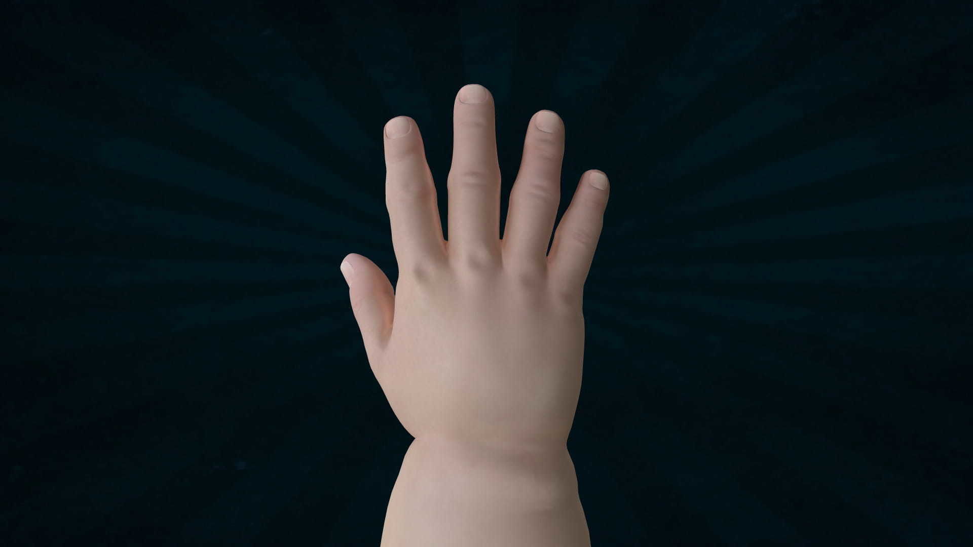 HAND-049 Baby Counting Animation 3D model animated rigged | CGTrader
