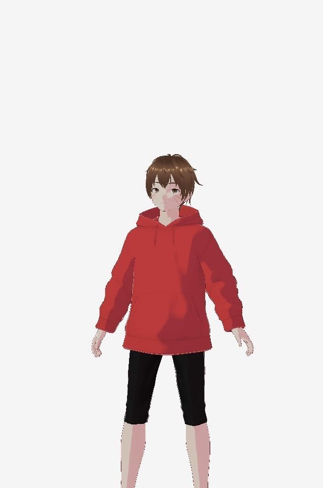 ANIME CHARACTER 3D model animated rigged | CGTrader