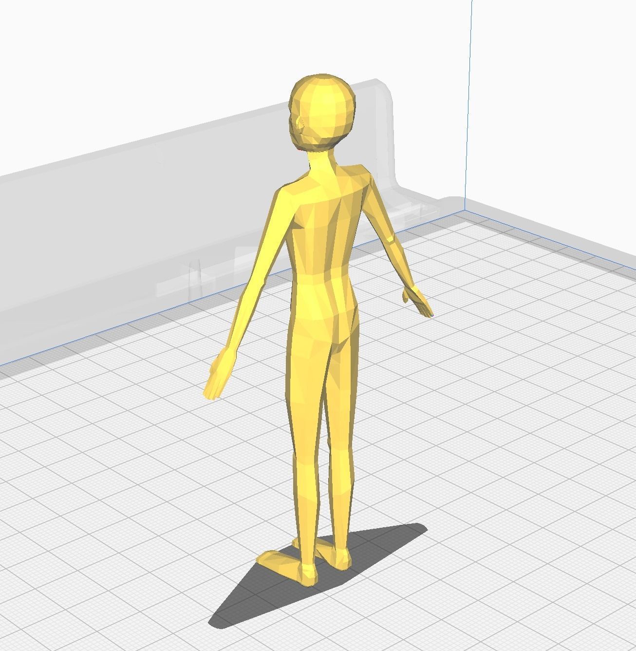 3D model Basic Person Model Low Poly VR / AR / low-poly | CGTrader