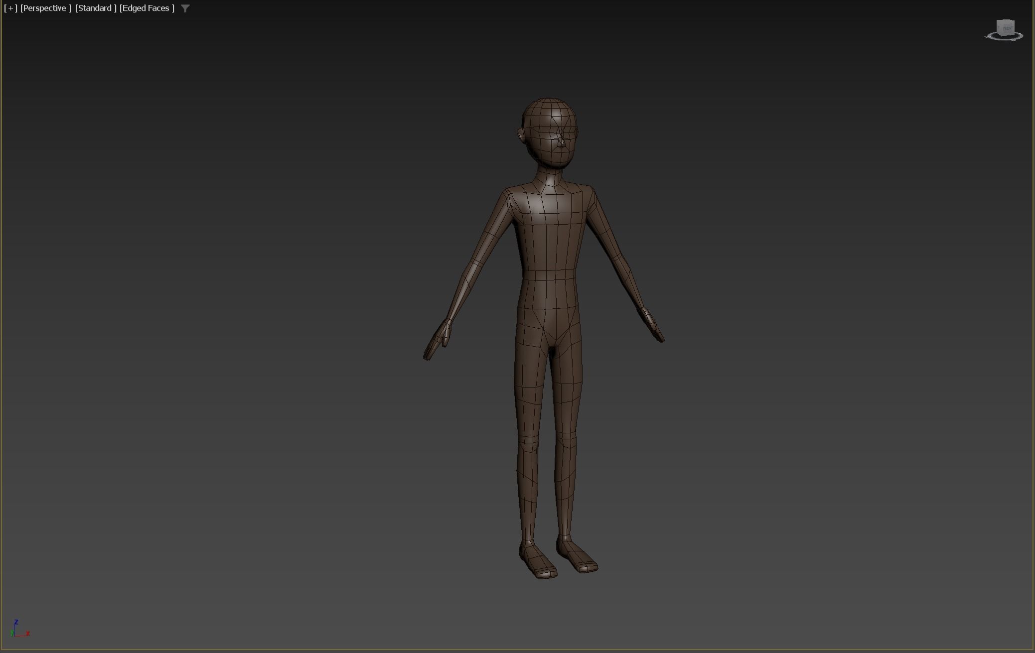 3D model Basic Person Model Low Poly VR / AR / low-poly | CGTrader