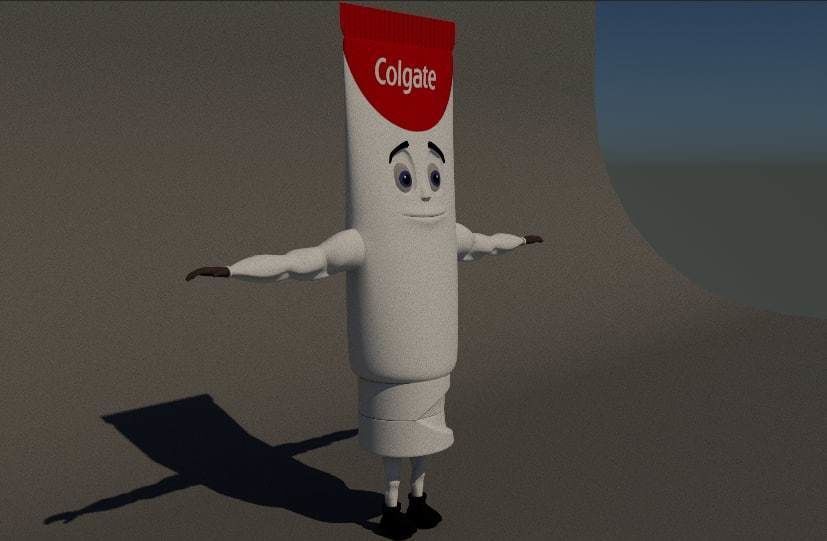 3D model Colgate model with rigging VR / AR / low-poly | CGTrader