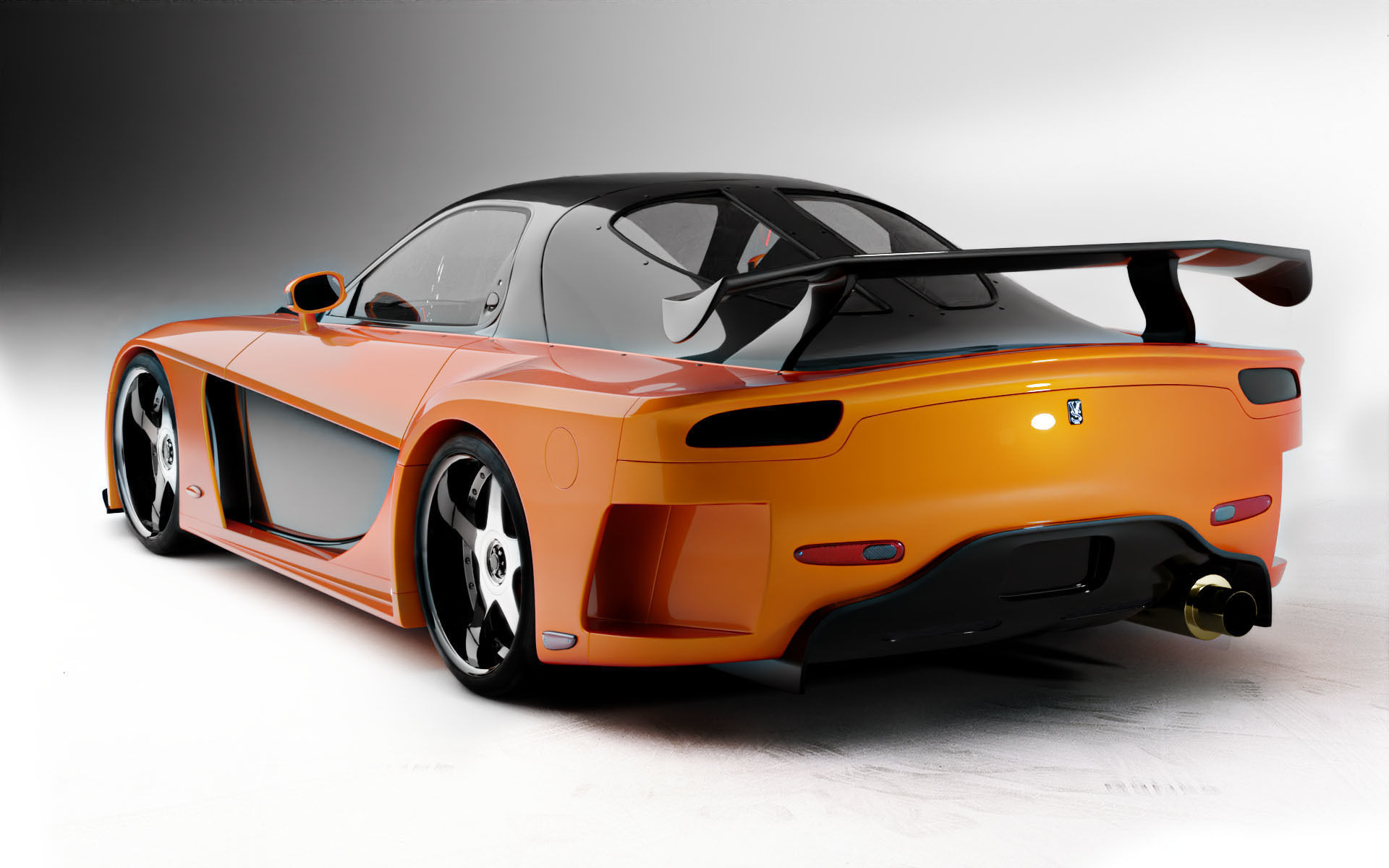 3D model Mazda RX-7 VEILSIDE VR / AR / low-poly | CGTrader