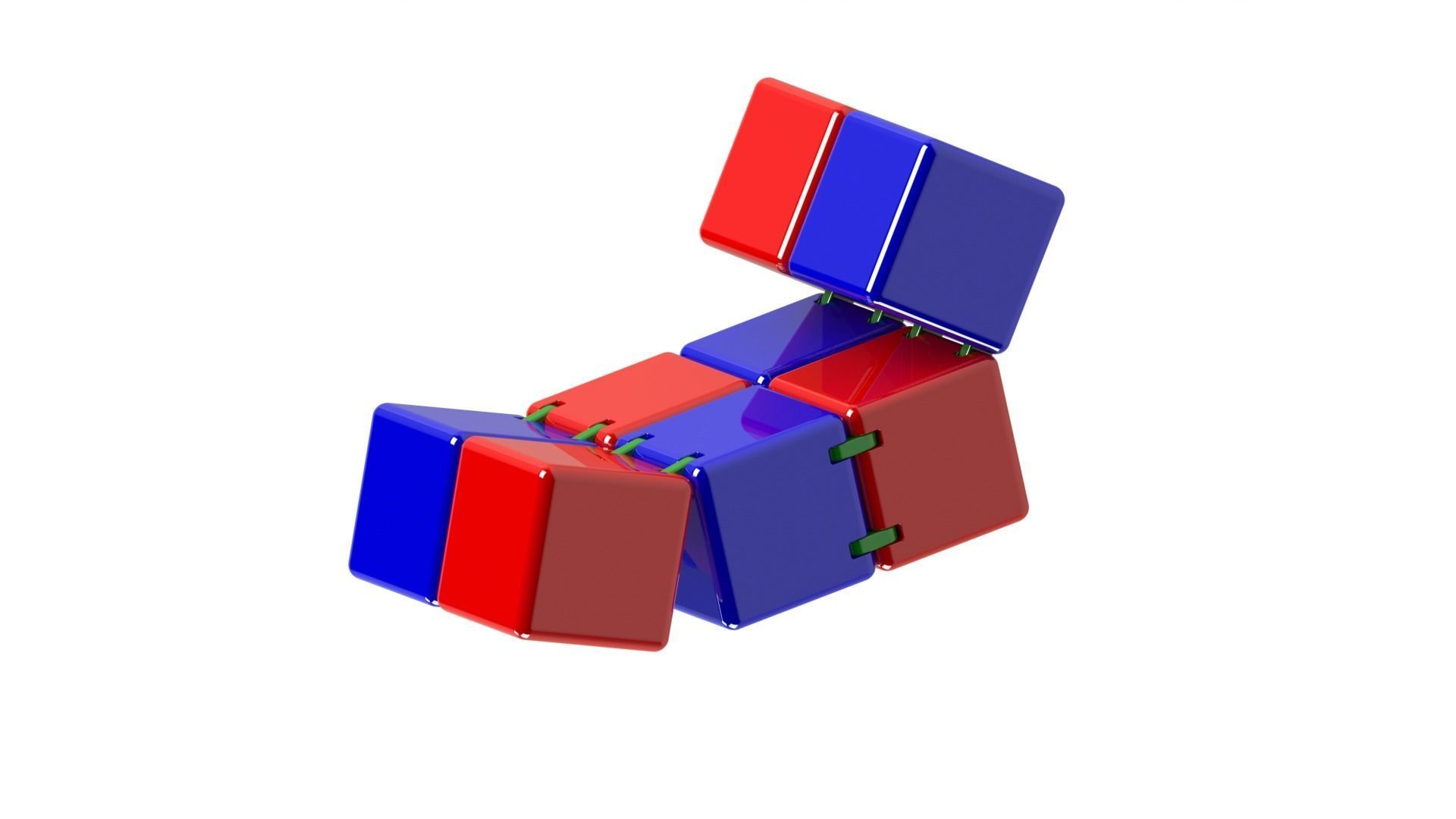 Infinity Cube 3D model 3D printable | CGTrader