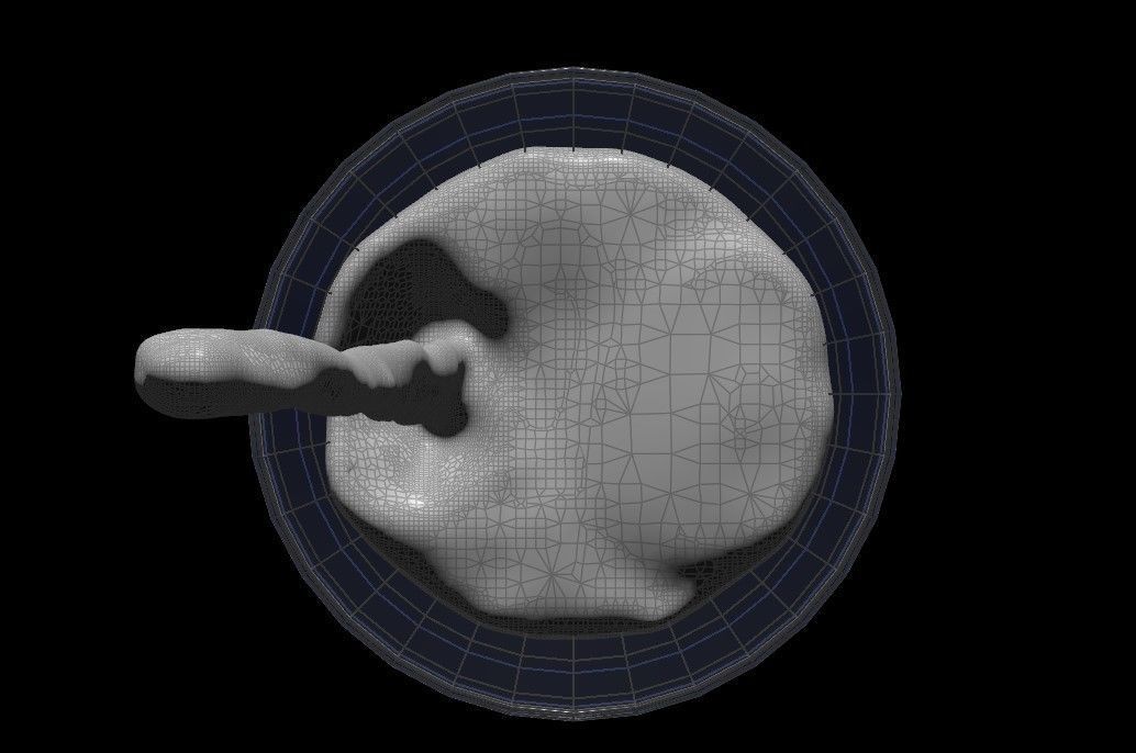 Pouring water into Glass v01 3D model animated | CGTrader