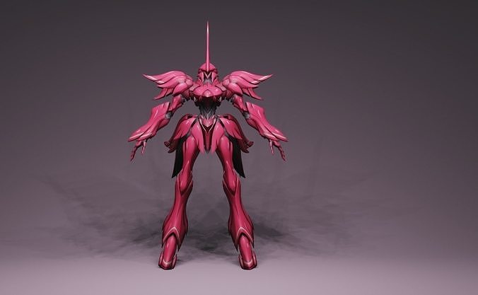 Anime Character - Unique Mecha 3D model | CGTrader