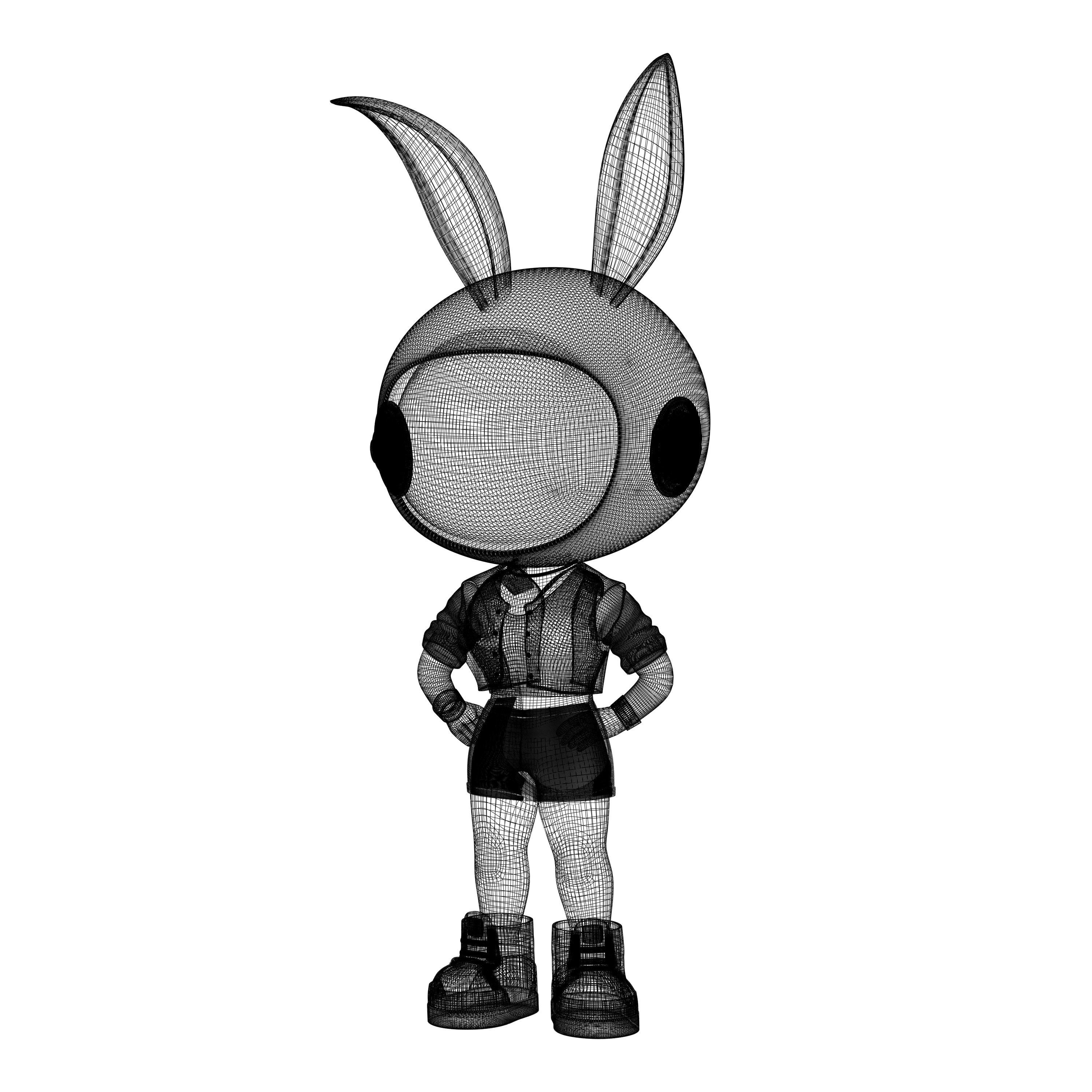 Bunny Collection 896 3D model | CGTrader