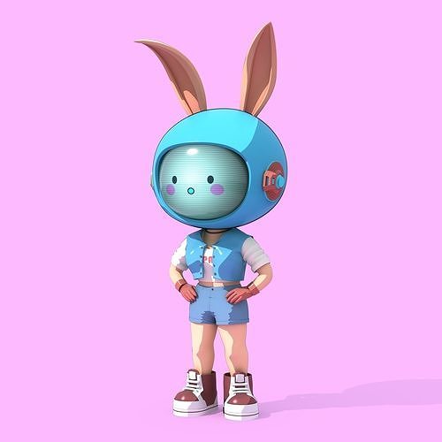 Bunny Collection 896 3D model | CGTrader