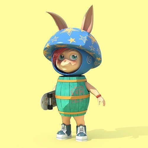 Bunny Collection 903 3D model | CGTrader