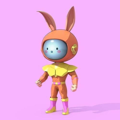 Bunny Collection 914 3D model | CGTrader