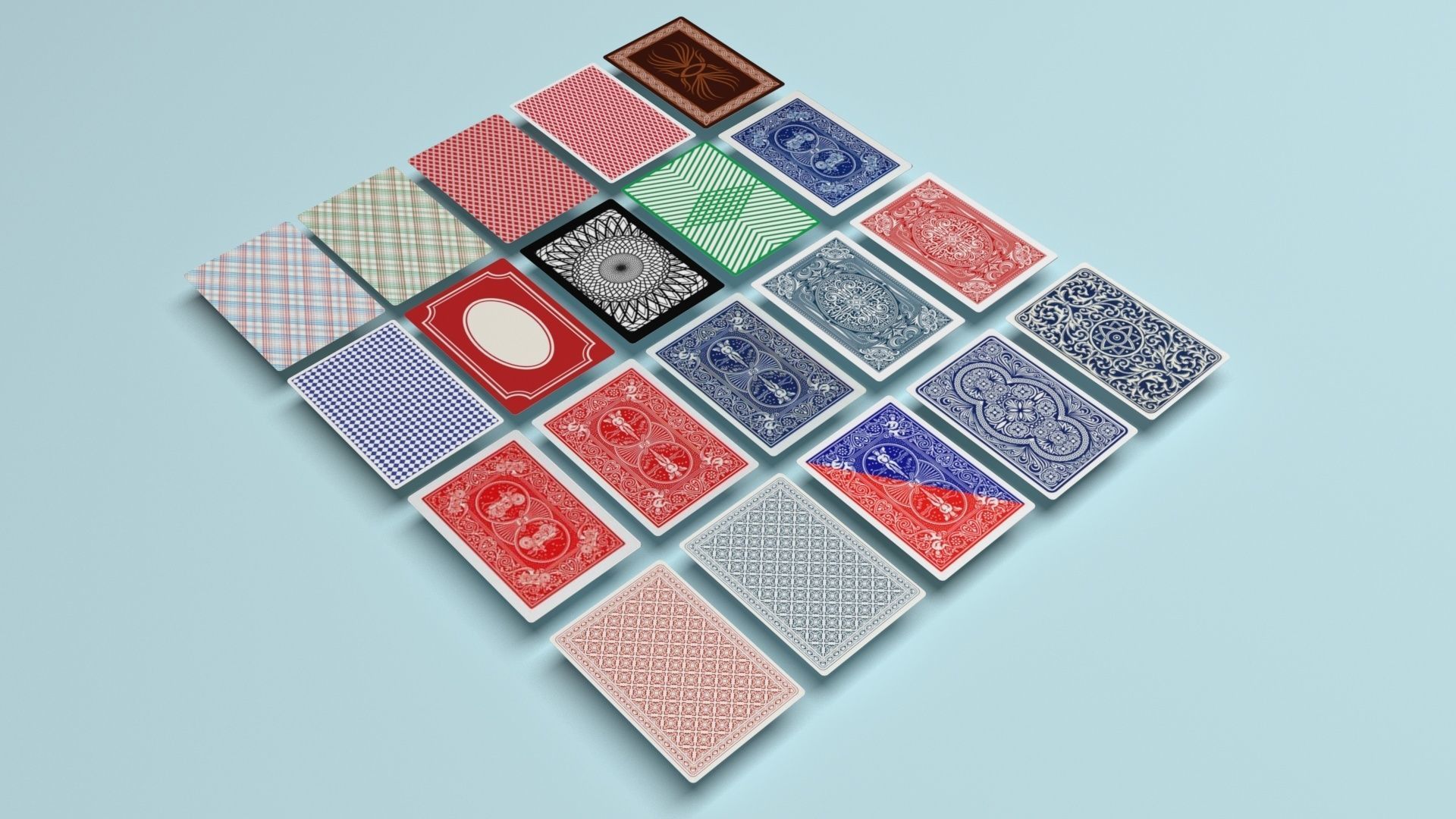 Playing Cards Set 3D model | CGTrader
