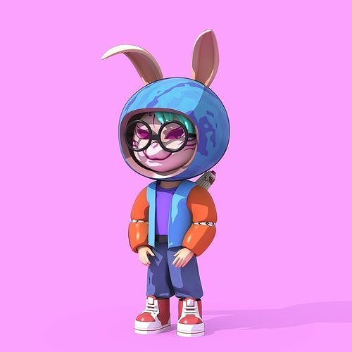 Bunny Collection 923 3D model | CGTrader