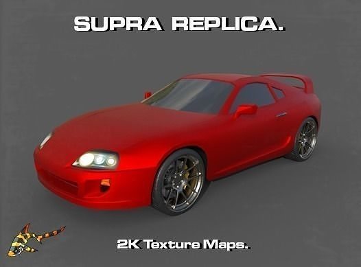 3D model SUPRA REPLICA VR / AR / low-poly | CGTrader