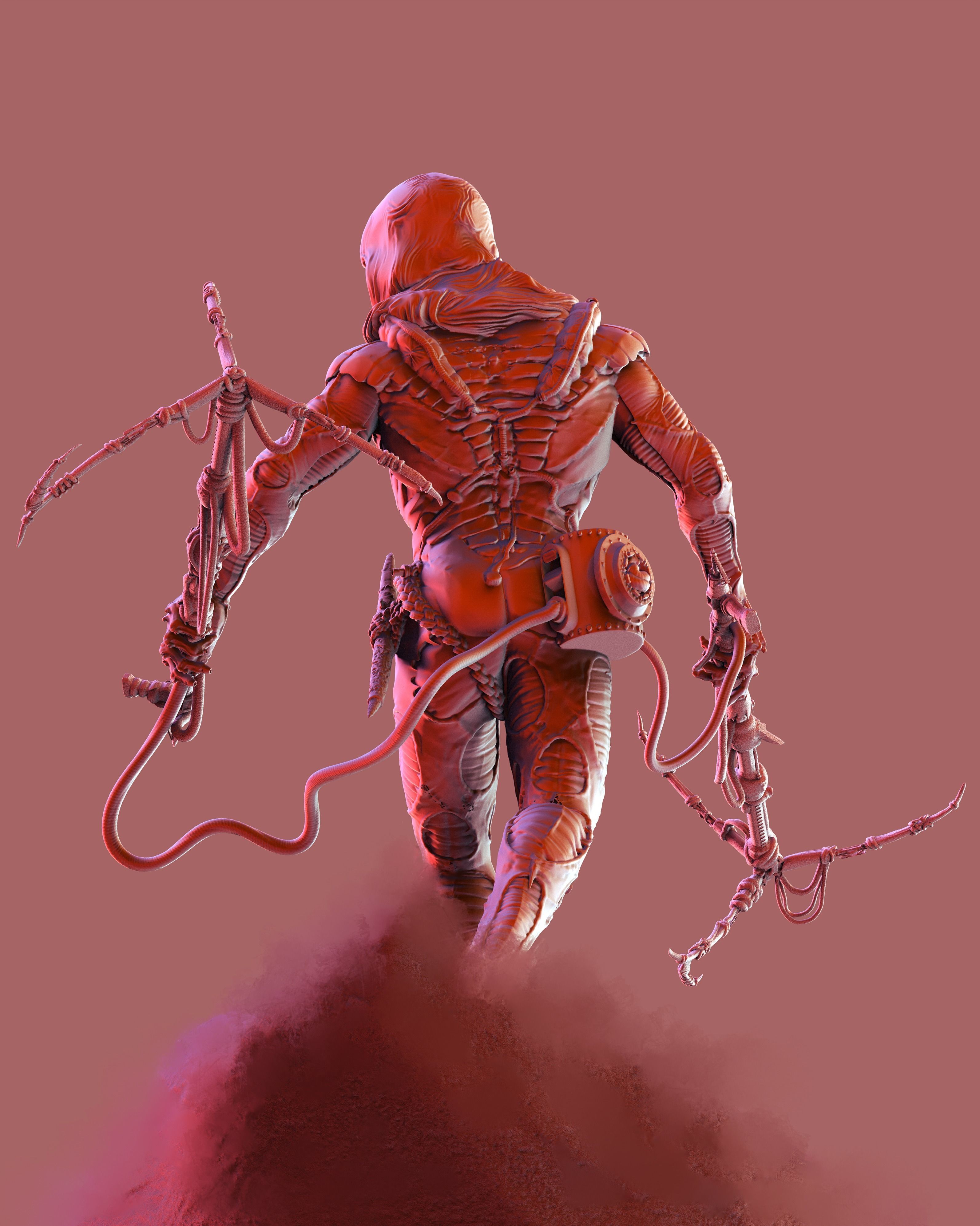 DUNE - Fremen Worm Rider - Dune Arrakis Warrior - Miniature 3D model 3D ...