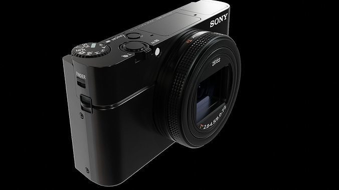 Sony RX100 VI Compact 3D model | CGTrader
