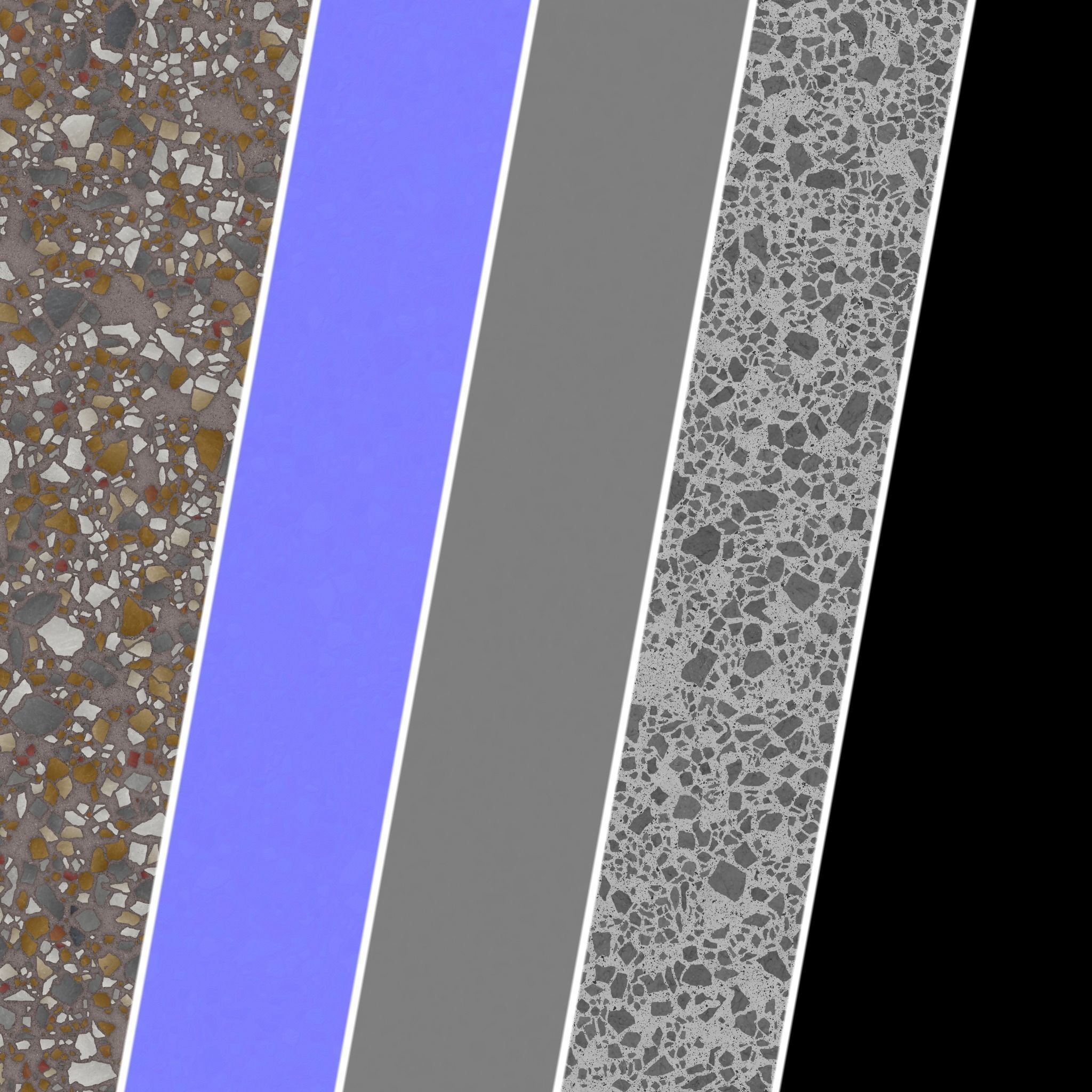 Texture Terrazzo Materials 18- by Sbsar Generatator - Pbr 4k Seamless ...