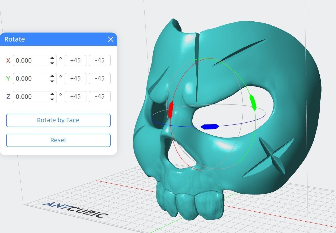 Wearable Mask 17 Skull Damage 3D model 3D printable | CGTrader