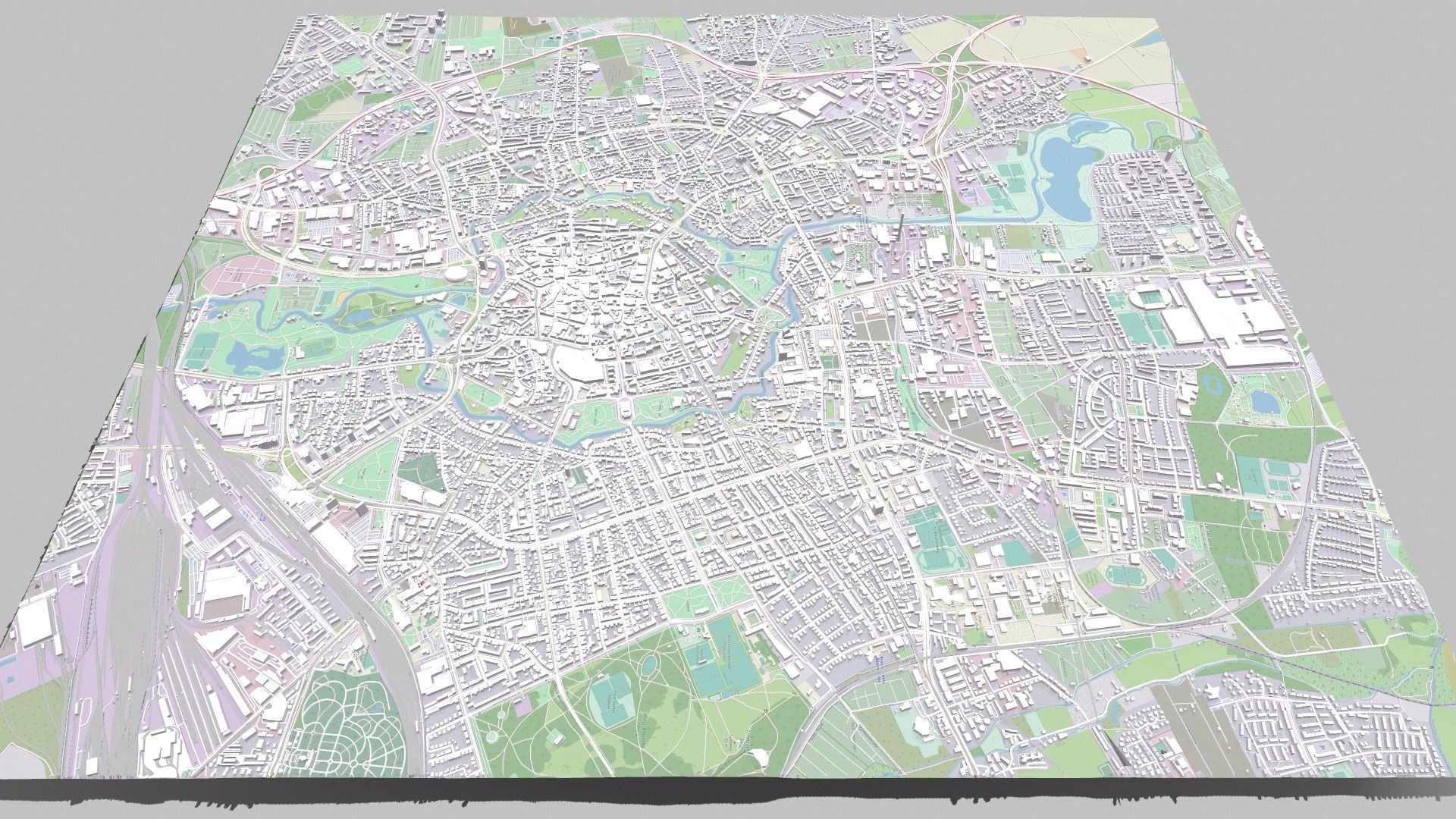 Cityscape Brunswick Germany 3D model | CGTrader