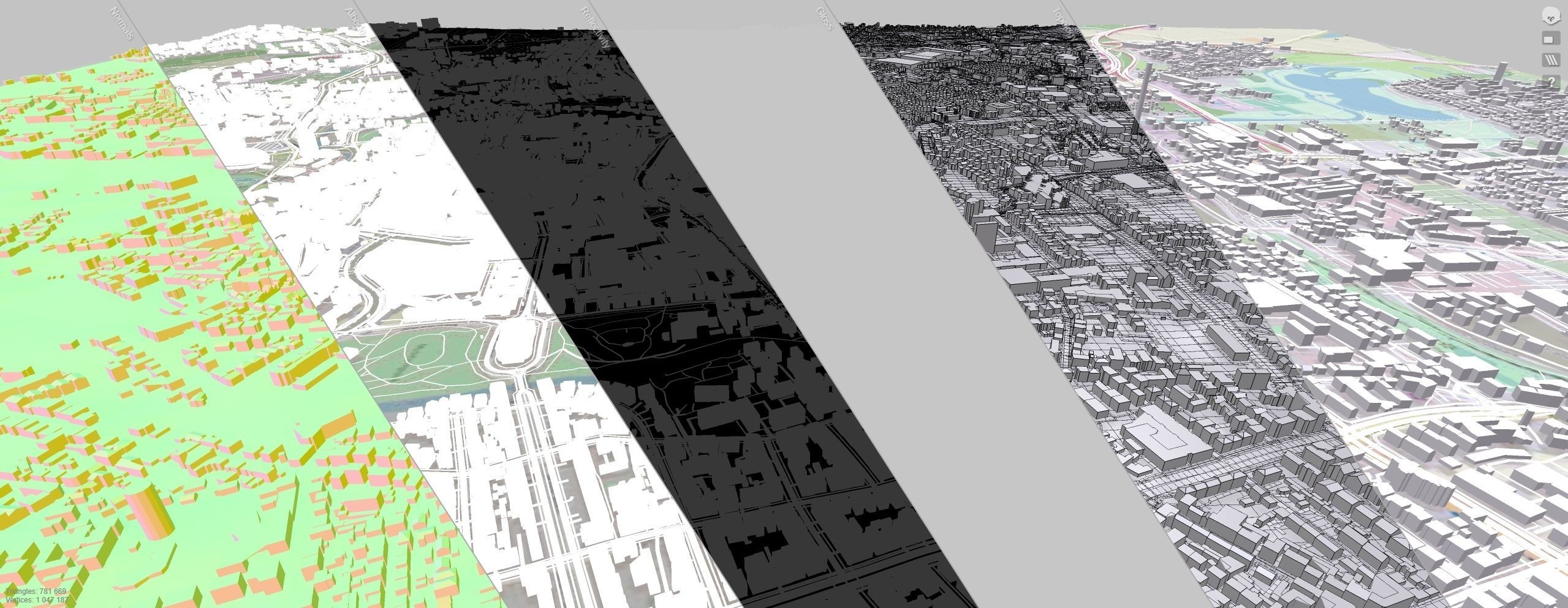 Cityscape Brunswick Germany 3D model | CGTrader