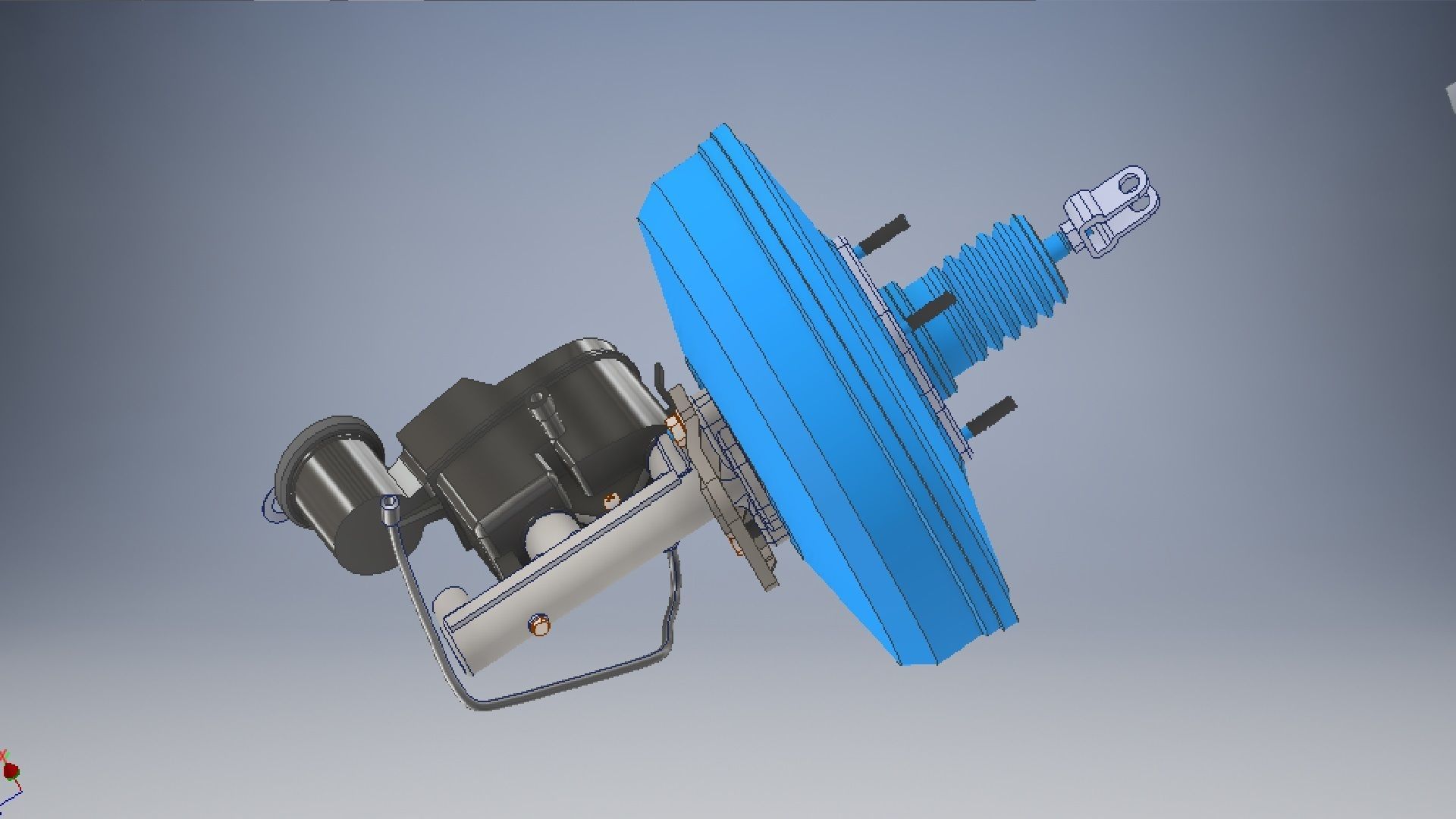 car master cylinder 3d model 3D model | CGTrader