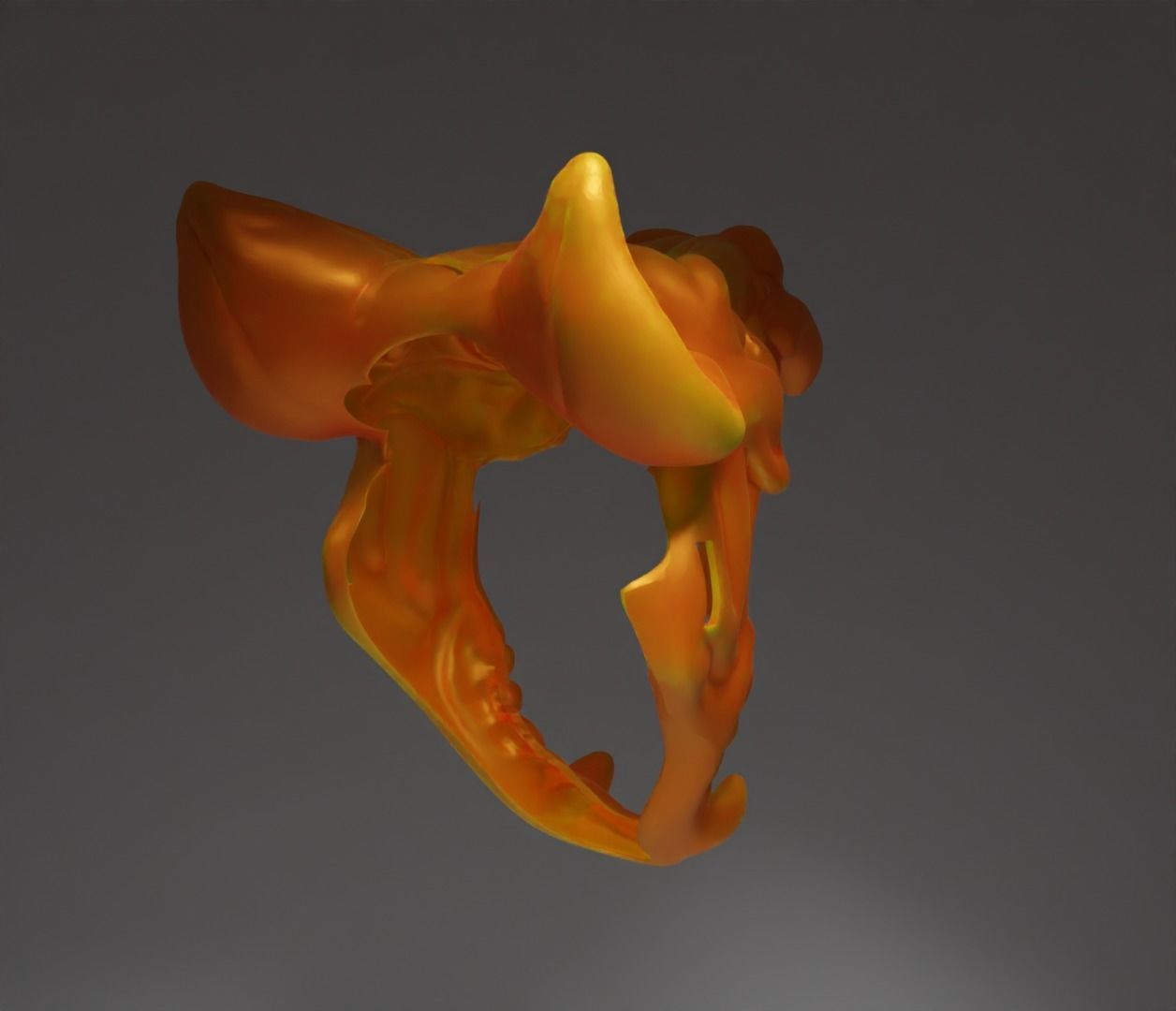 Demon Devil Helmet Face Mask Stl 3D model 3D printable | CGTrader