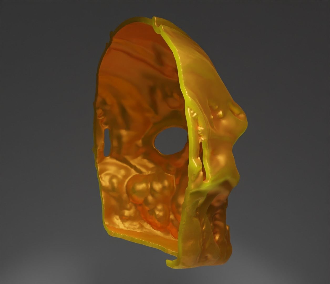 Skull Costume Face Halloween Mask Stl 3D model 3D printable | CGTrader