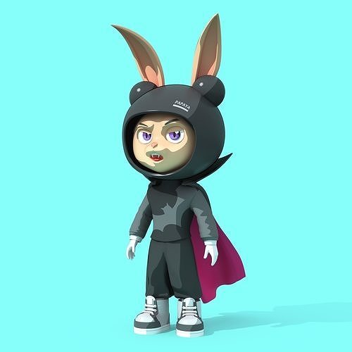 Bunny Collection 856 3D model | CGTrader