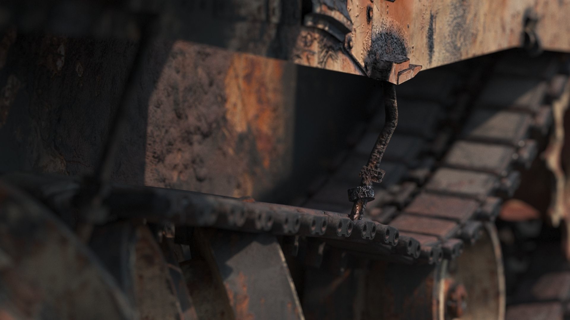 M1A2 Abrams Destroyed 3D model | CGTrader