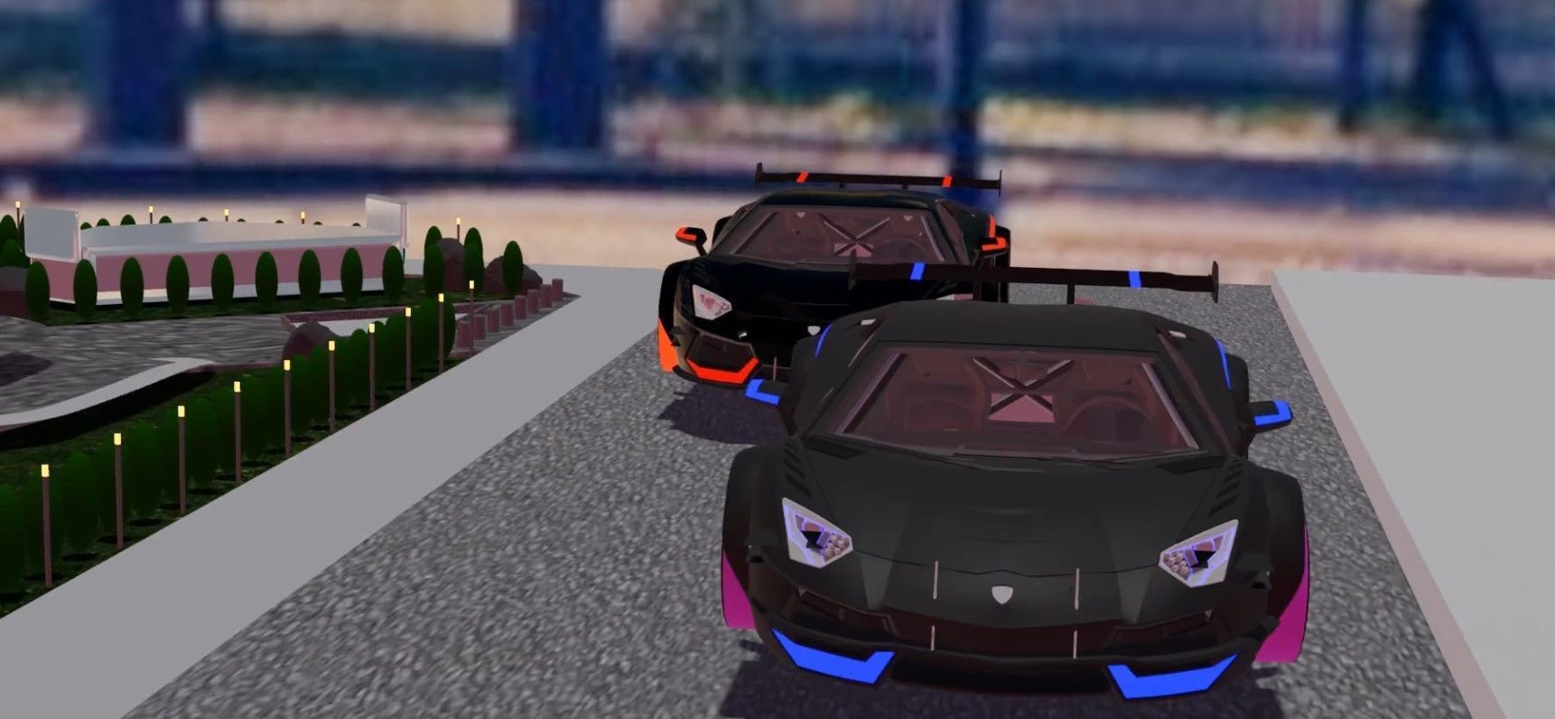 moving cars animation free 3D model animated | CGTrader