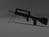 3D model Highly Detailed French FAMAS F1 Assault Rifle 3D Model VR / AR ...