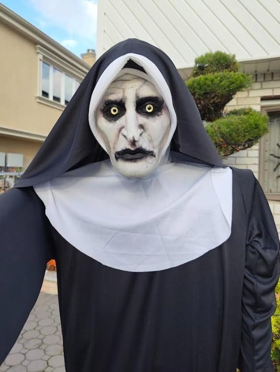 The Nun Valak Face Plate Mask STL 3D model 3D printable | CGTrader