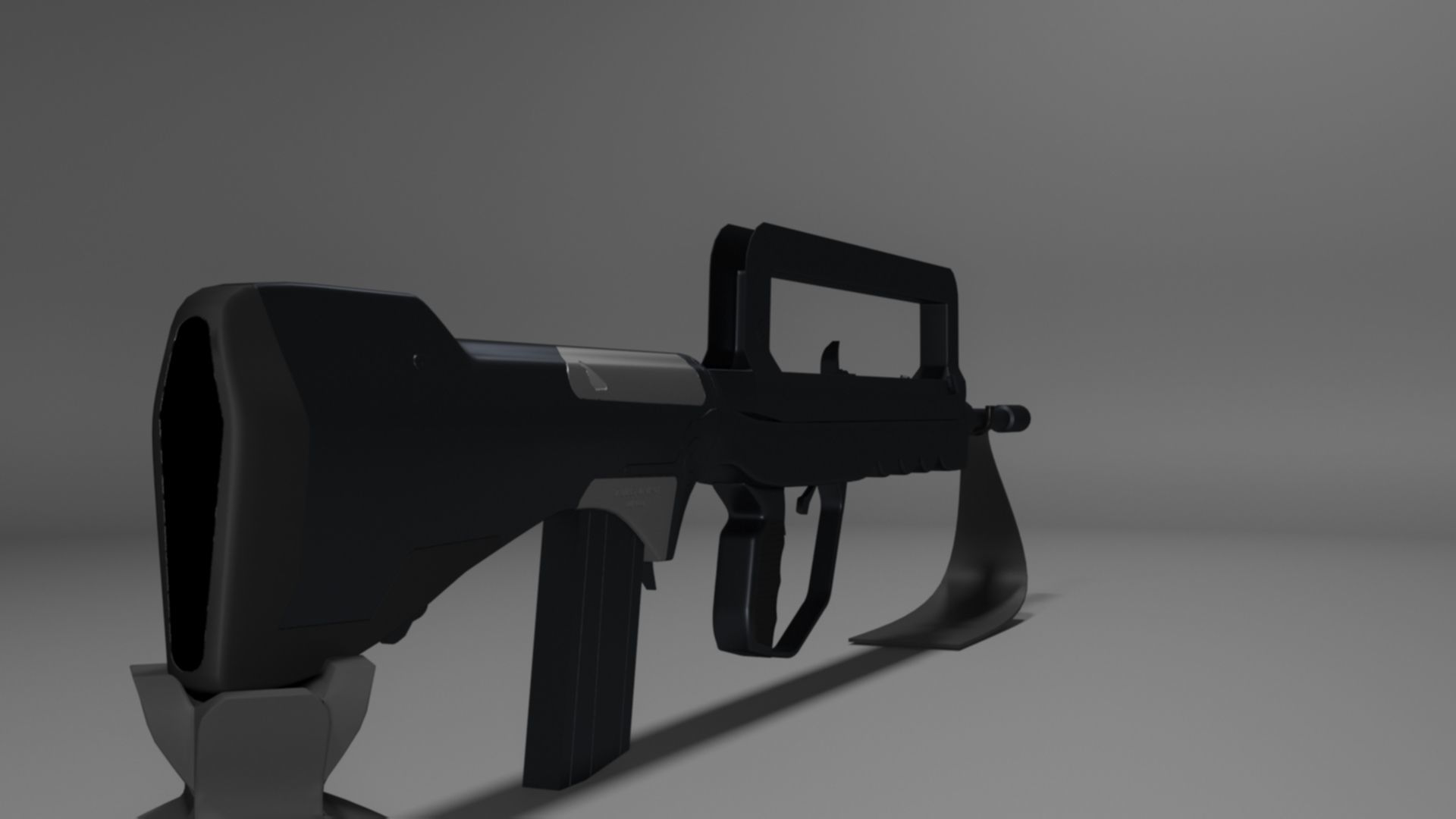 3D model French FAMAS G1 Assault Rifle VR / AR / low-poly | CGTrader
