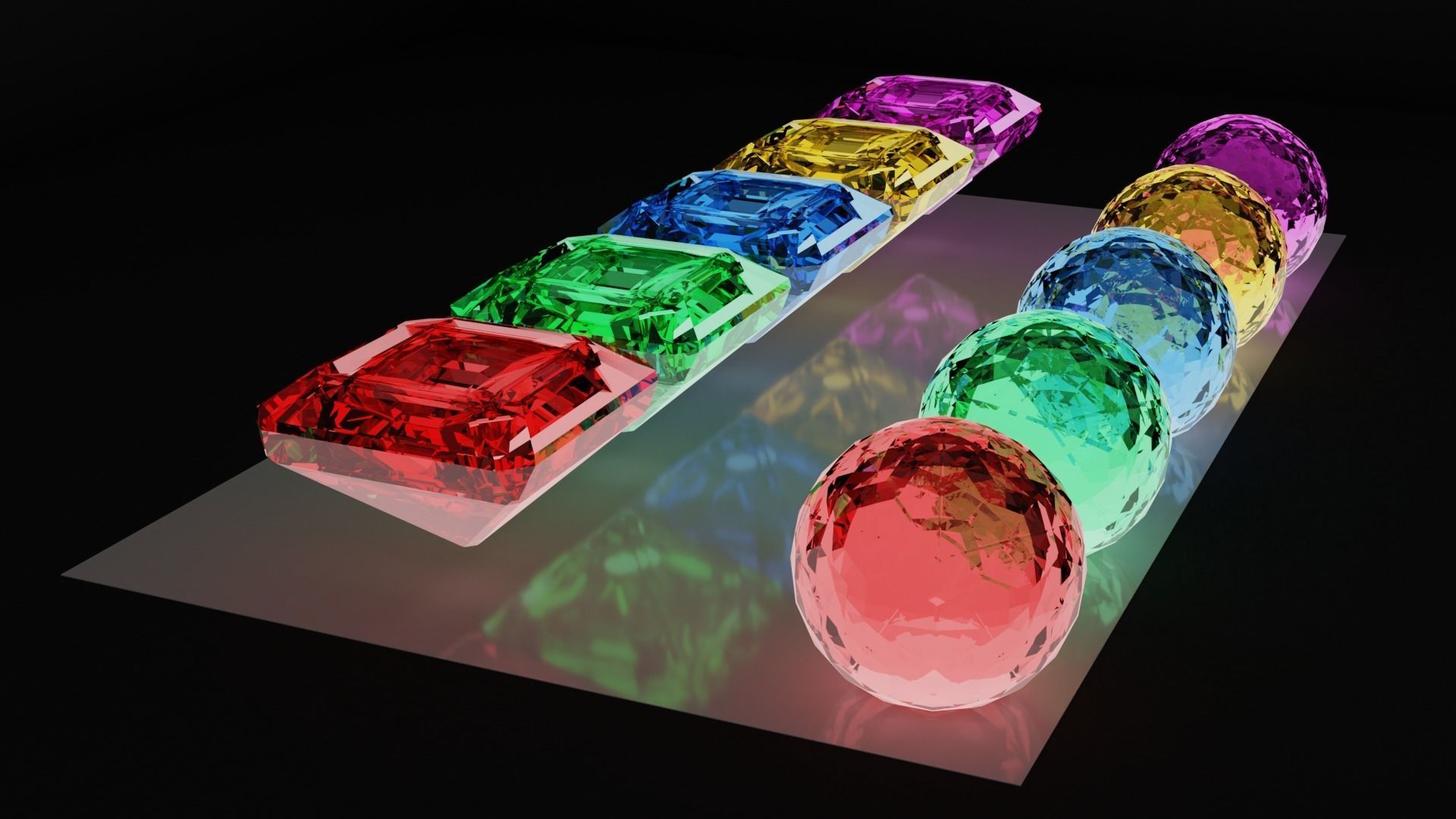 3D model Stunning Collection of Blender-Made Diamonds for Rings and ...