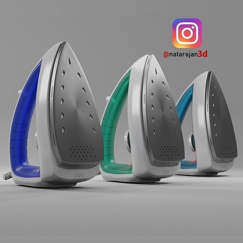 IRON BOX 3D 3D model | CGTrader