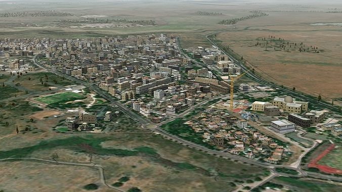 3D model Golan Heights Israel VR / AR / low-poly | CGTrader