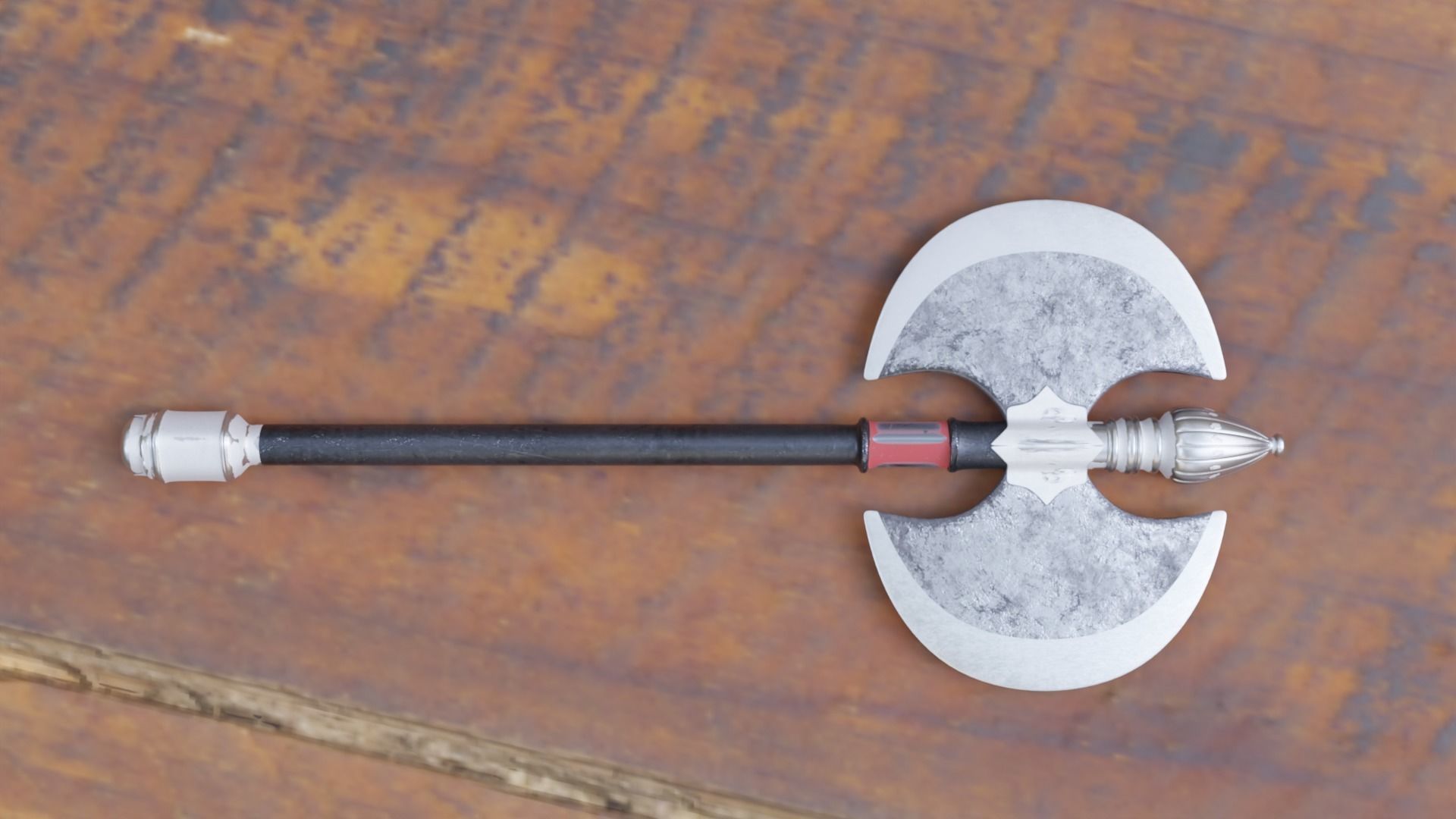 Realistic Dabble Blade Axe Design 3D model | CGTrader