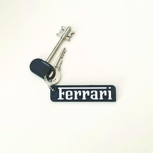 Keychain Ferrari II 3D model 3D printable | CGTrader