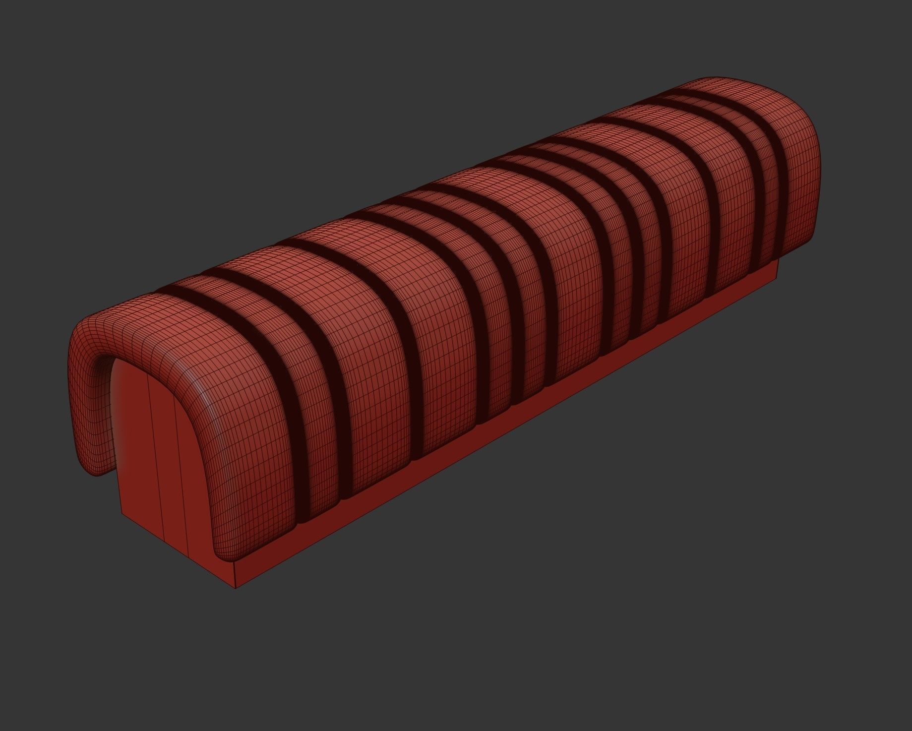 CAVALLO Bench by Natasha Baradaran 3D model | CGTrader