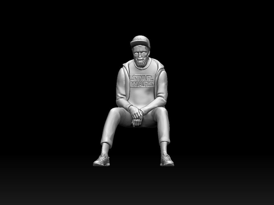 YOUNG MAN 3D model 3D printable | CGTrader