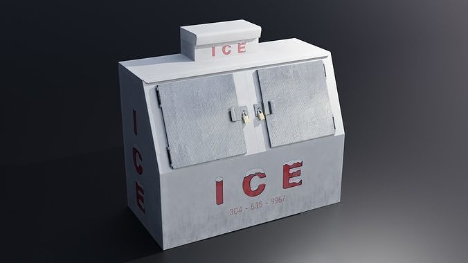 3D model Ice Freezer 4K VR / AR / low-poly | CGTrader