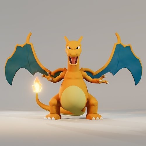Charizard 3D model 3D printable | CGTrader