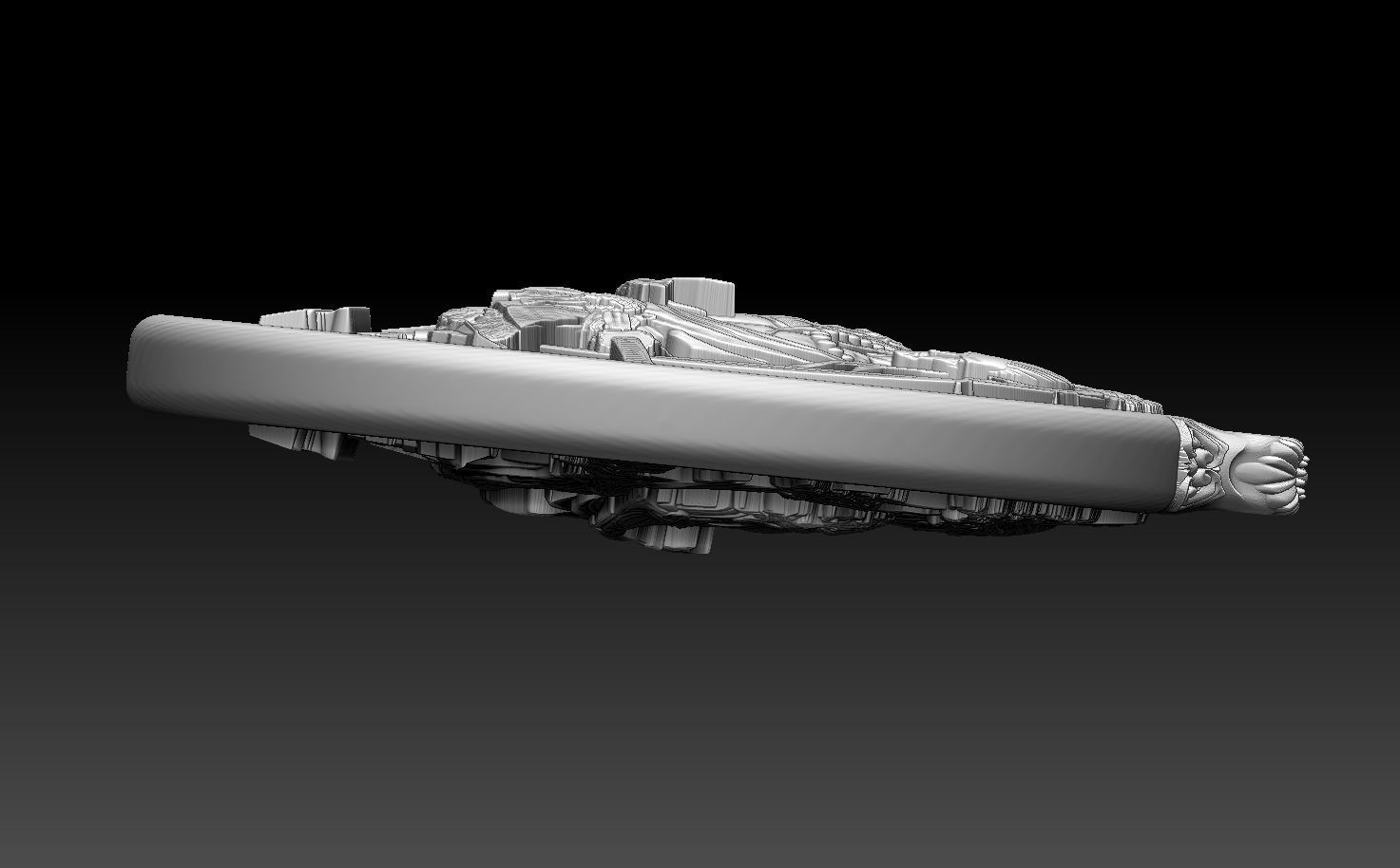 HM Samurai Warrior Keychain 3D model 3D printable | CGTrader