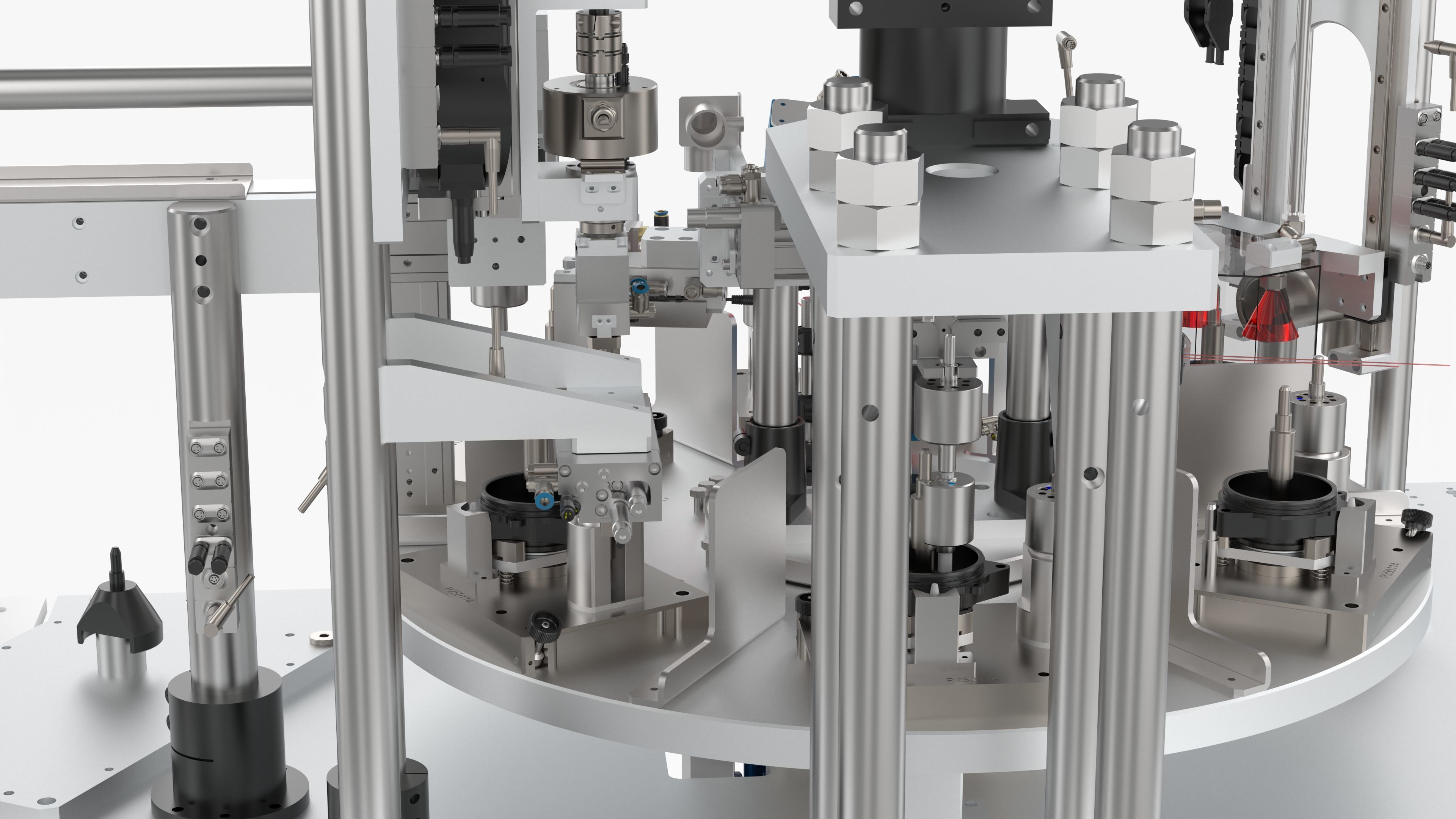 Full Automatic Motor Rotor Magnetization and Synthesis Machine 3D model ...