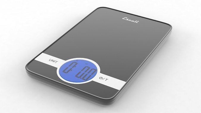 Digital Scale 3D model | CGTrader