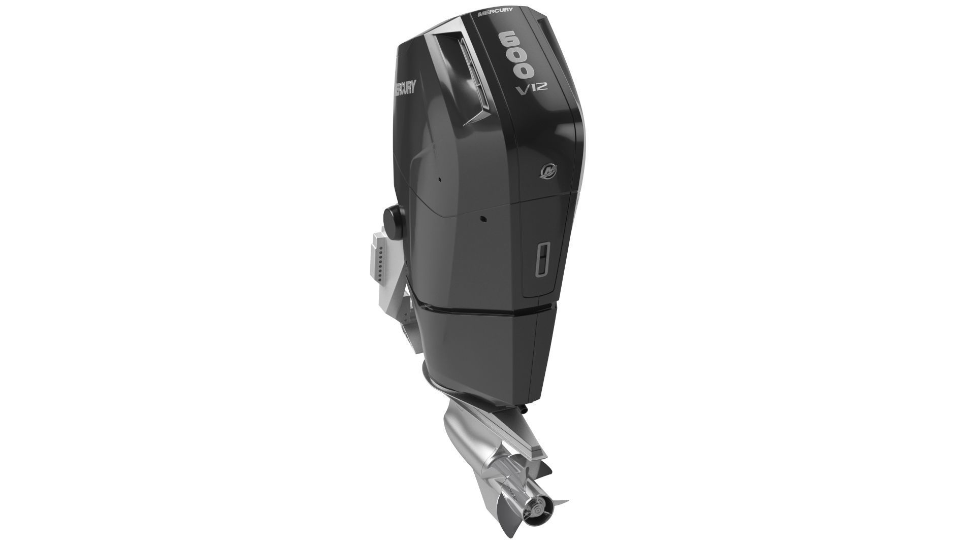 Mercury Verado V12 600HP Outboard Motor 3D model | CGTrader