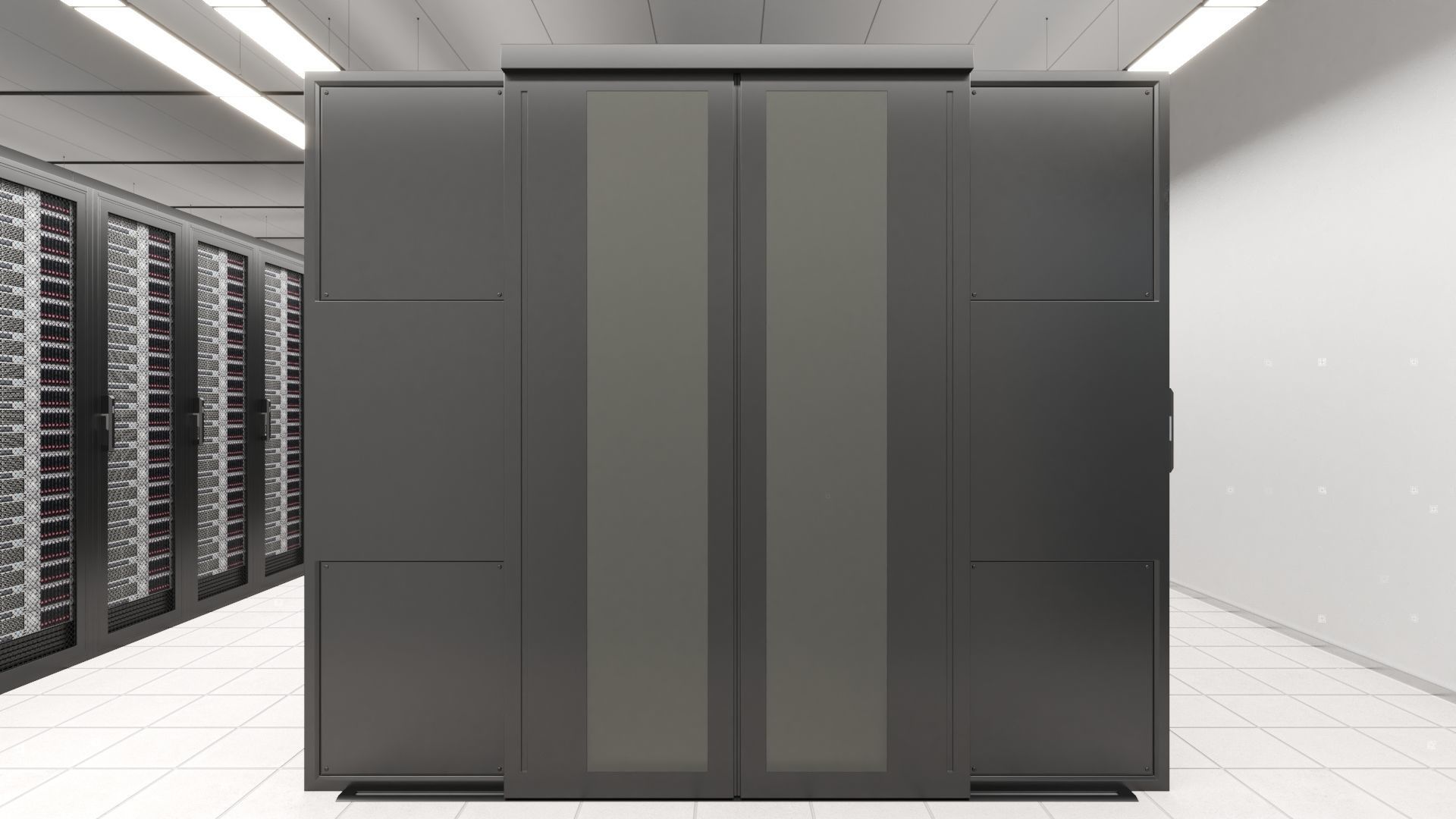 Server room 3D model | CGTrader