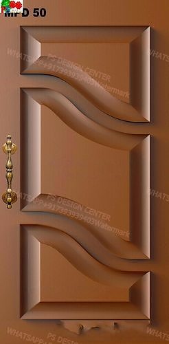door design for carving in cnc machine artcam rlf an aspire file 3D ...