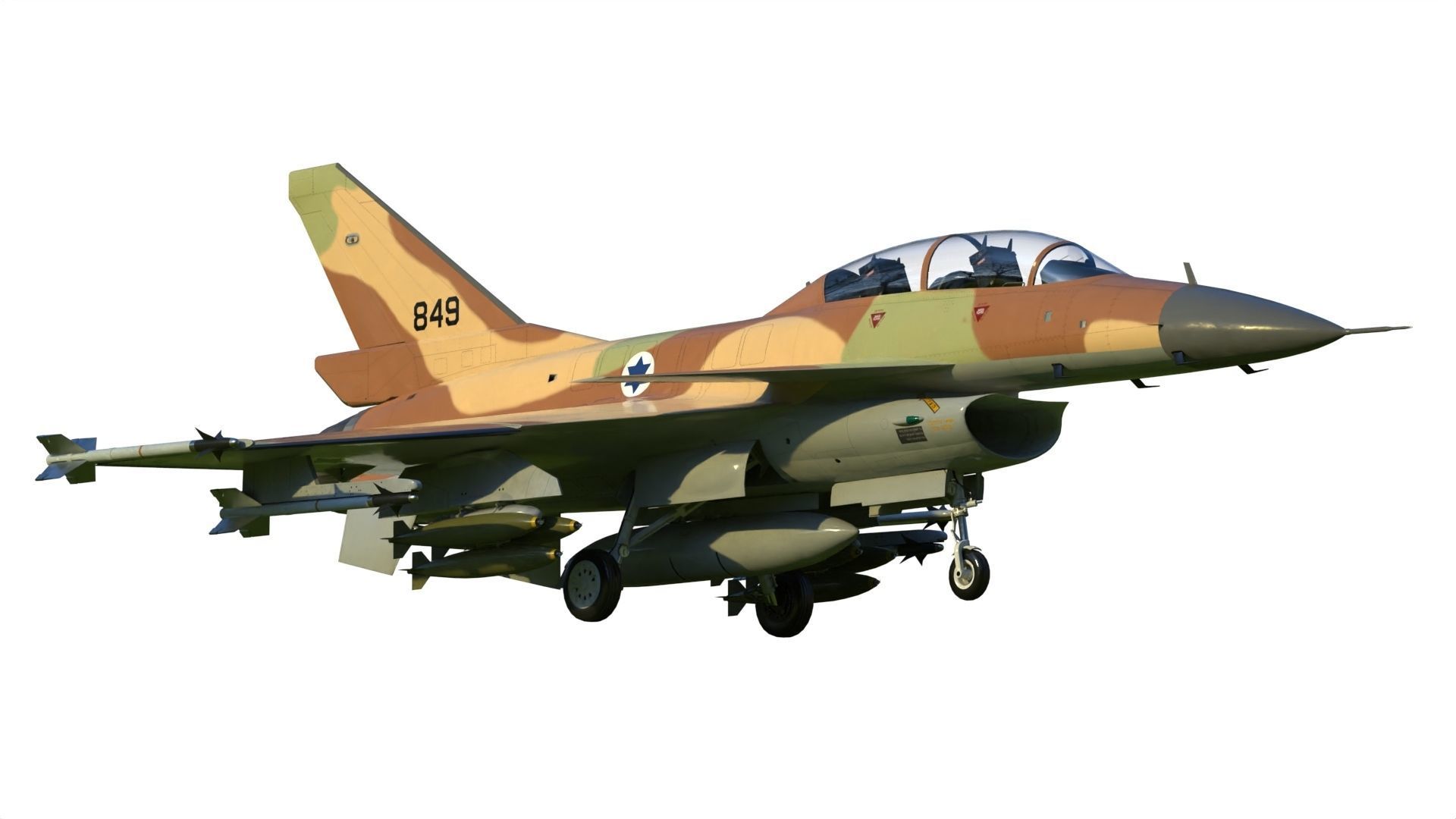 IAI Lavi fighter 3D model | CGTrader