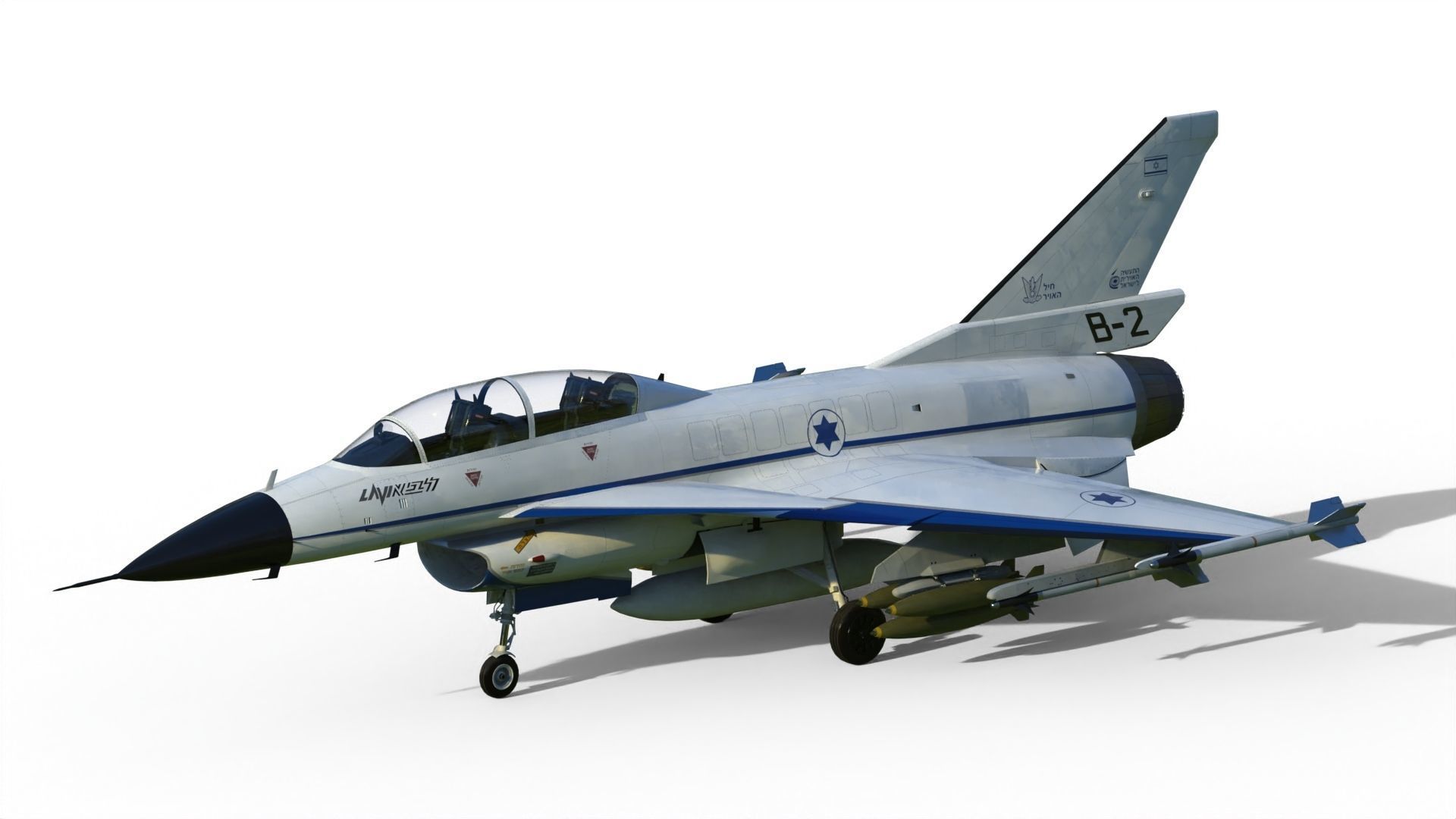 IAI Lavi fighter 3D model | CGTrader