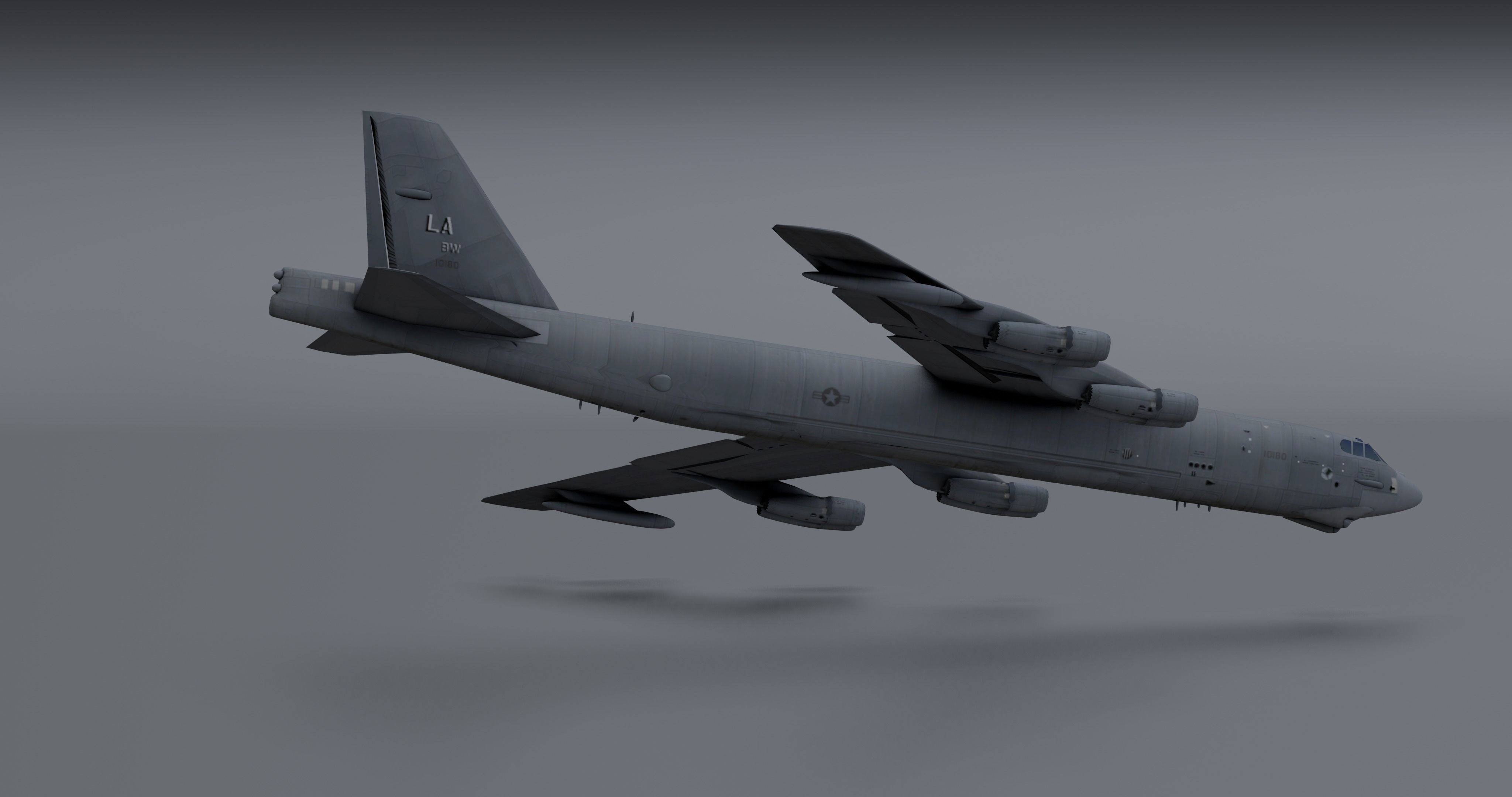 3D model B52 Bomber - photorealistic VR / AR / low-poly | CGTrader
